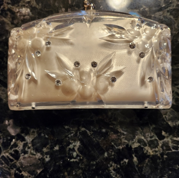 Bags | Vintage Lucite Clutch | Poshmark